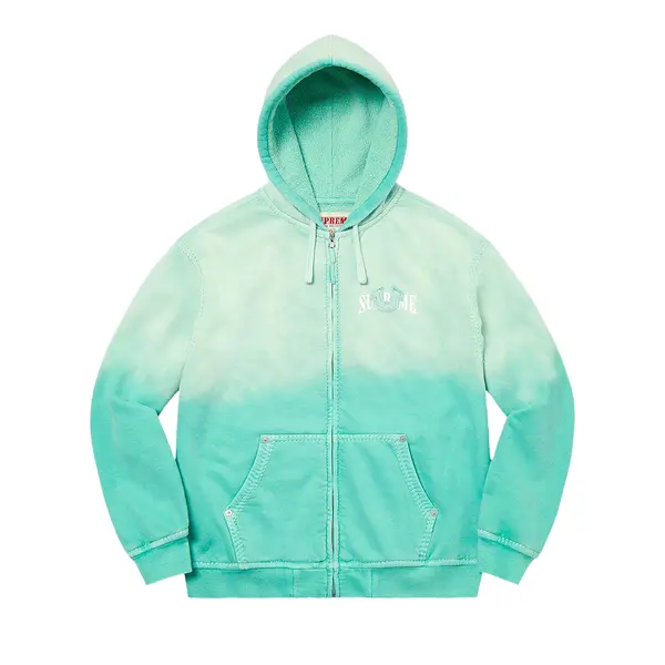 Supreme X True Religion Zip Up Hooded Sweatshirt - Blue | Editorialist
