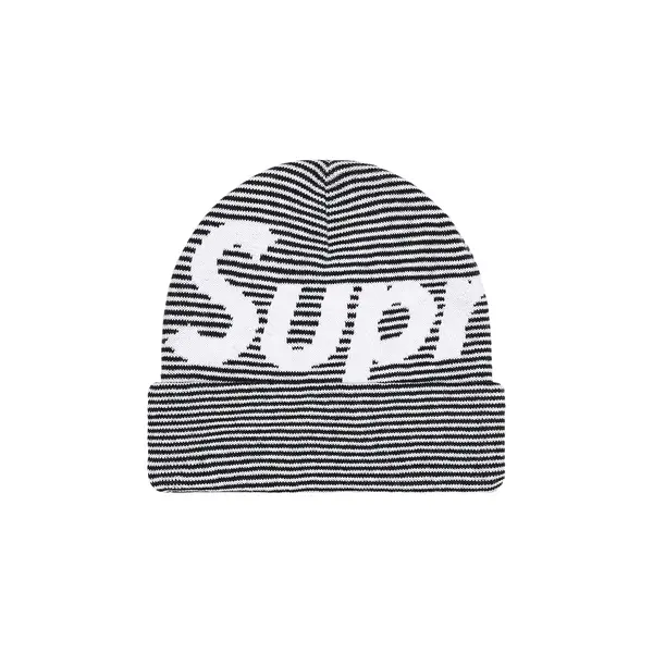 Supreme Big Logo Beanie - Black