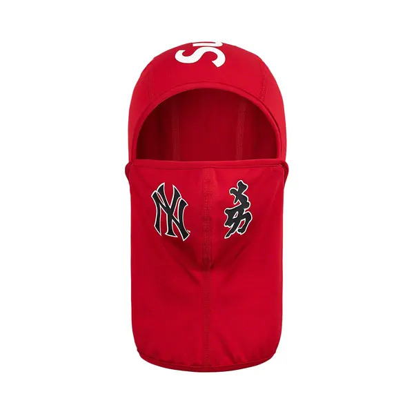Supreme X Mlb Kanji Teams Lightweight Balaclava - Red