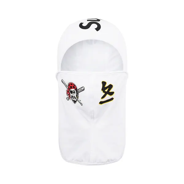 Supreme X Mlb Kanji Teams Lightweight Balaclava Pirates - White