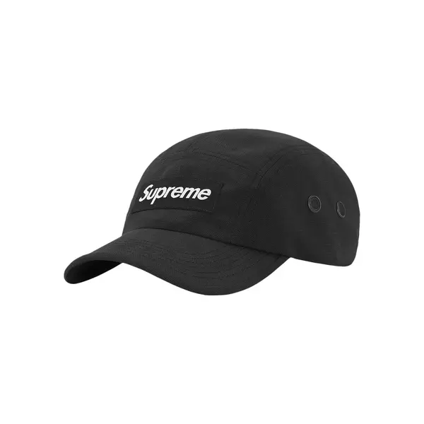 Supreme Brushed Cordura Camp Cap - Black