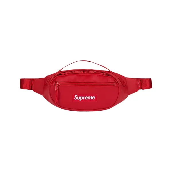 Supreme Leather Waist Bag