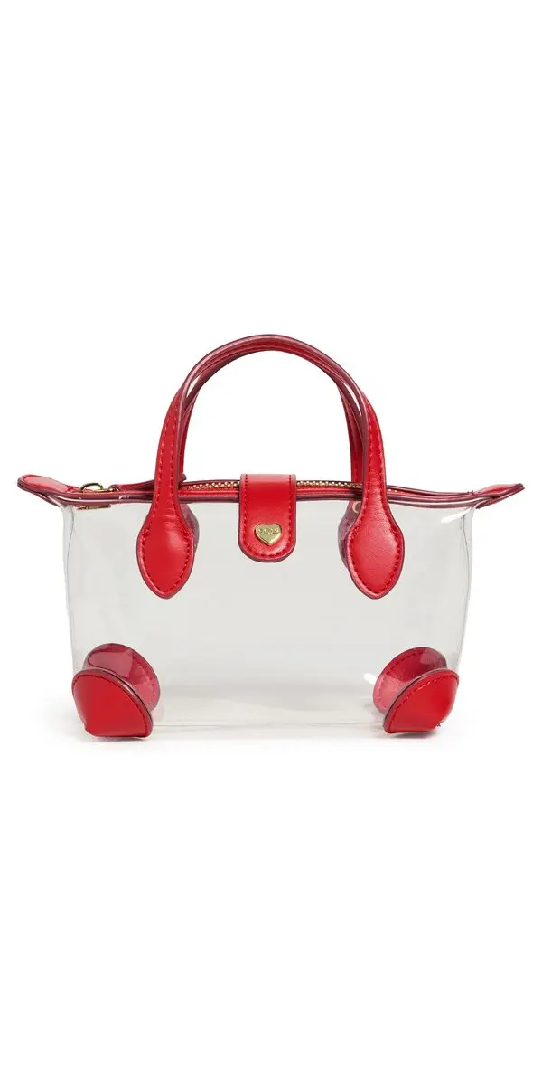 Stoney Clover Lane Pouchette Crossbody Bag - Red