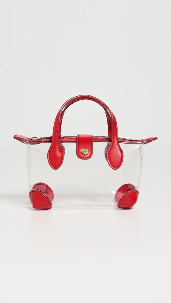 Stoney Clover Lane Pouchette Crossbody Bag - Red