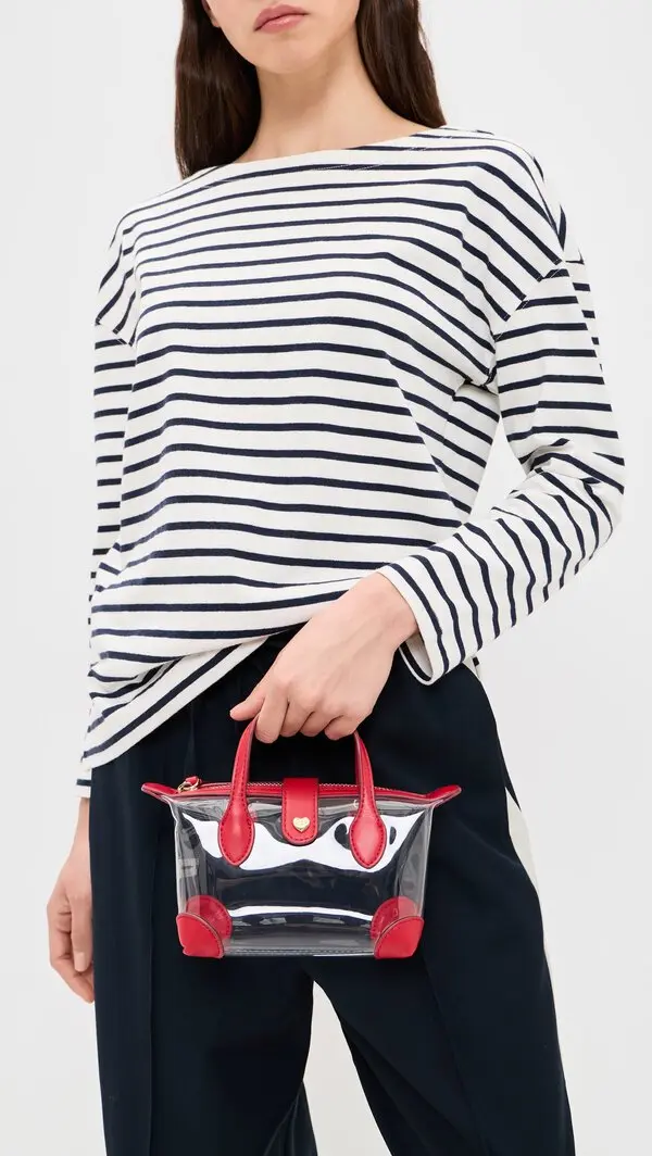 Stoney Clover Lane Pouchette Crossbody Bag - Red