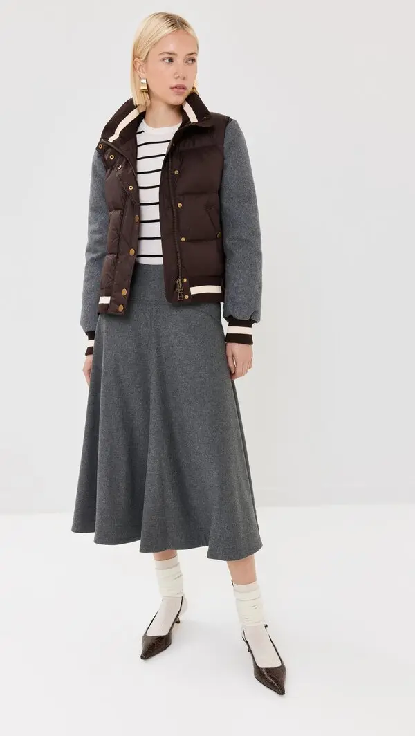 Veronica Beard Rasima Midi Skirt