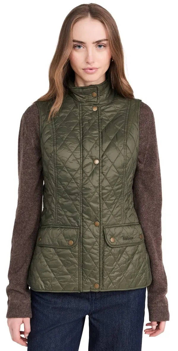 Barbour Otterburn Quilted Gilet - Olive