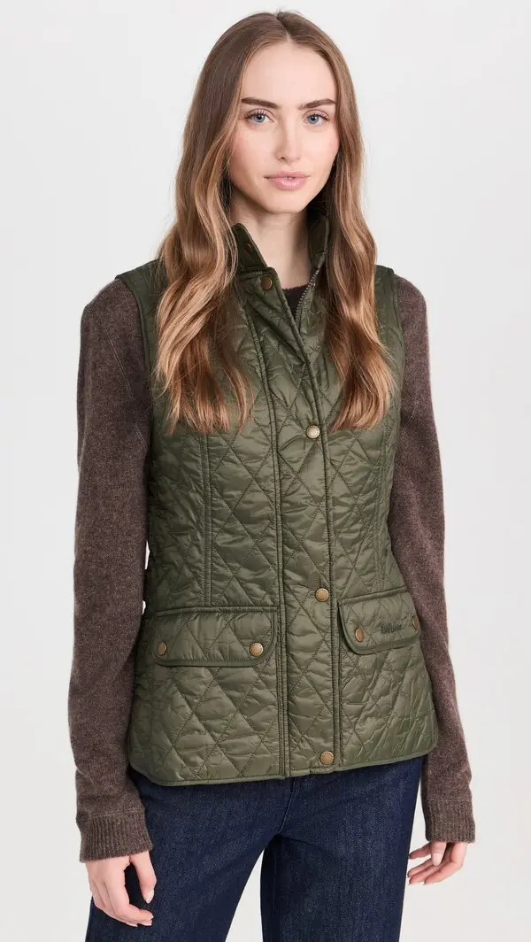Barbour Otterburn Quilted Gilet - Olive
