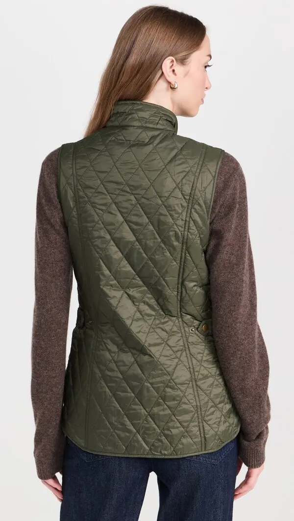 Barbour Otterburn Quilted Gilet - Olive