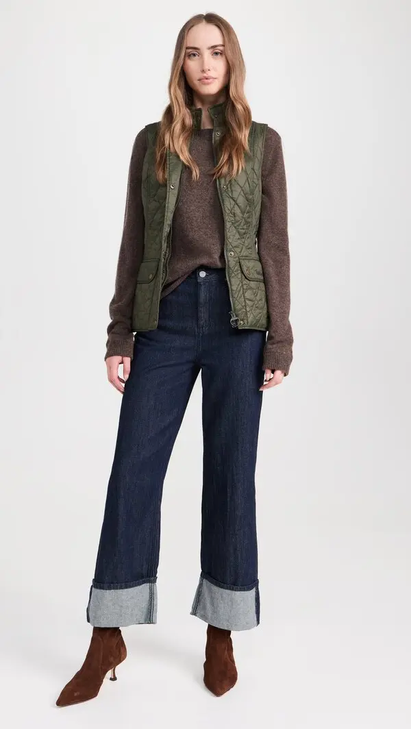 Barbour Otterburn Quilted Gilet - Olive