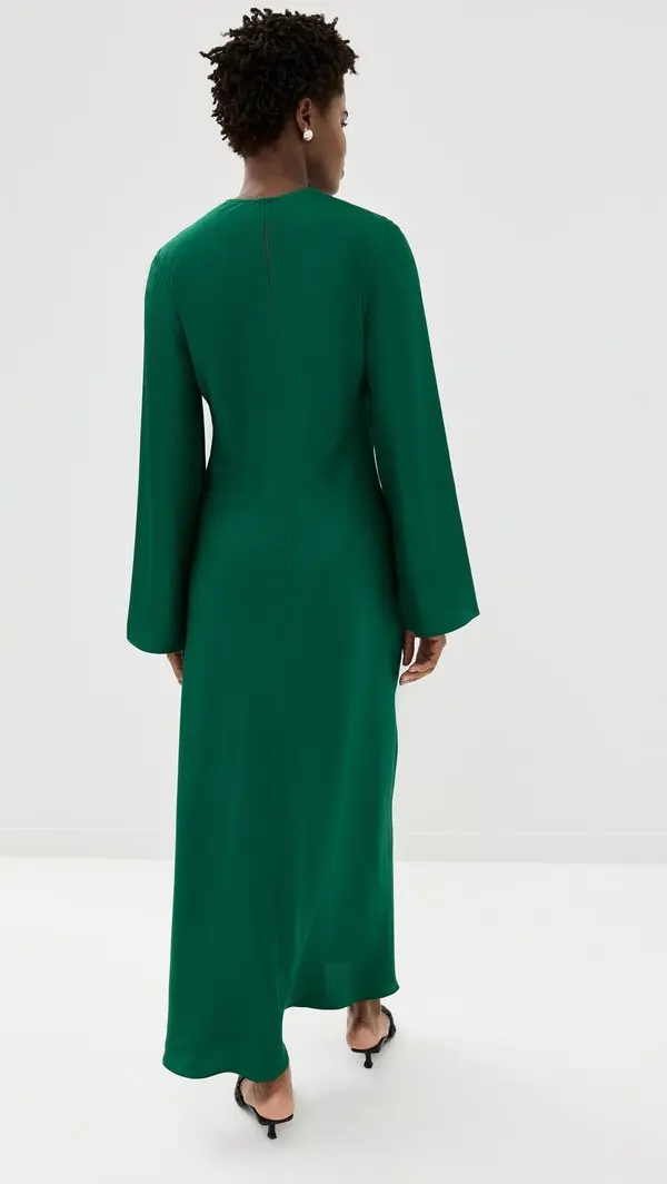 RÓHE Minimal Wide Sleeved Silk Dress