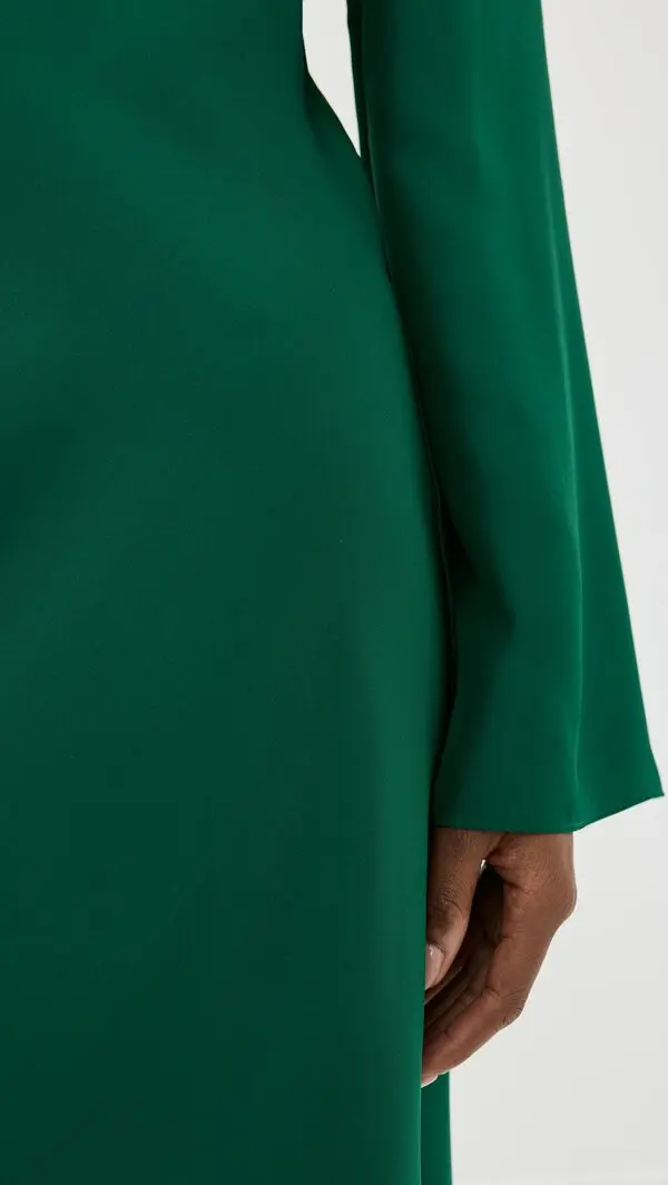 RÓHE Minimal Wide Sleeved Silk Dress