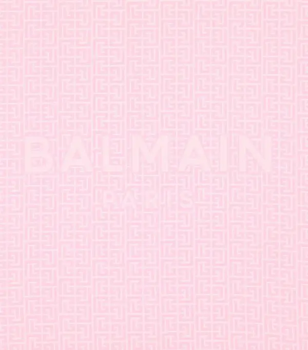 Balmain Monogram Jacquard Beach Towel