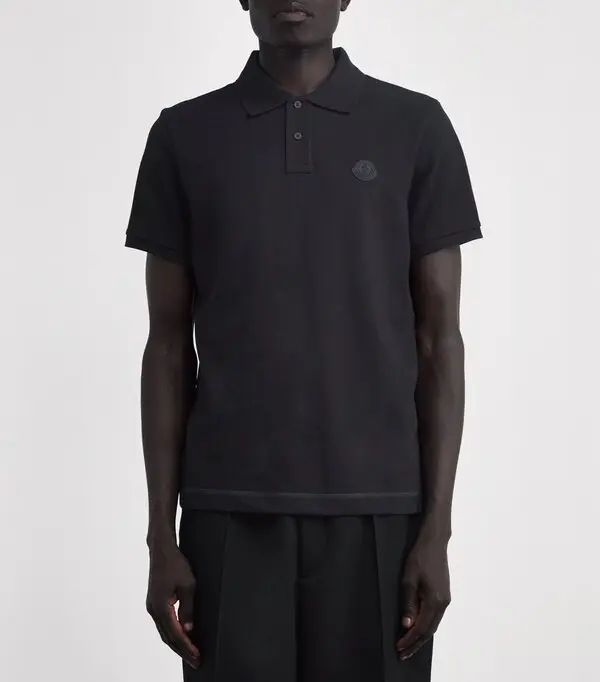 Moncler Cotton Logo Polo Shirt