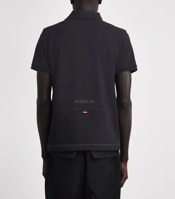 Moncler Cotton Logo Polo Shirt