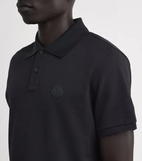 Moncler Cotton Logo Polo Shirt
