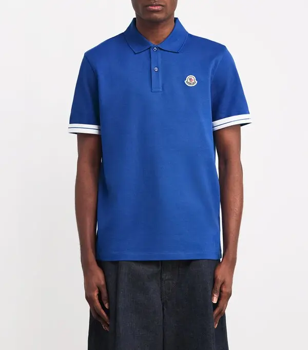Moncler Cotton Logo Polo Shirt