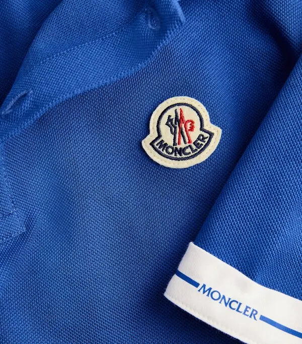 Moncler Cotton Logo Polo Shirt