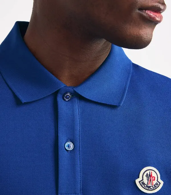 Moncler Cotton Logo Polo Shirt