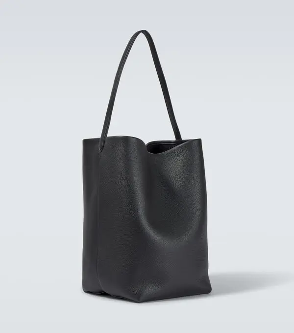 THE ROW N/s Park Large Leather Tote Bag