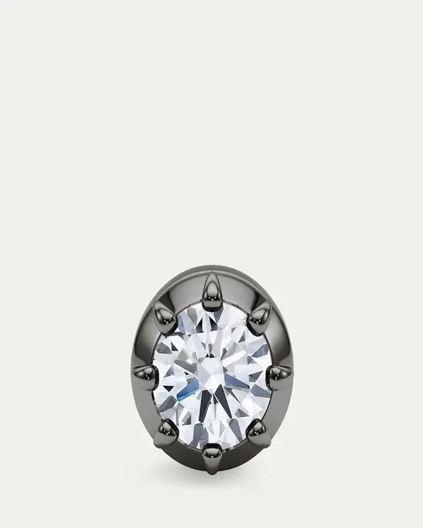 HAUTECARAT 18k Gold Diamond Stud Earrings