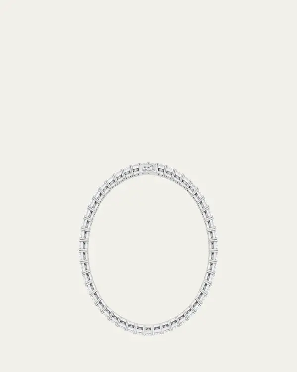 HAUTECARAT 18k Gold Lab Grown Diamond Tennis Bracelet