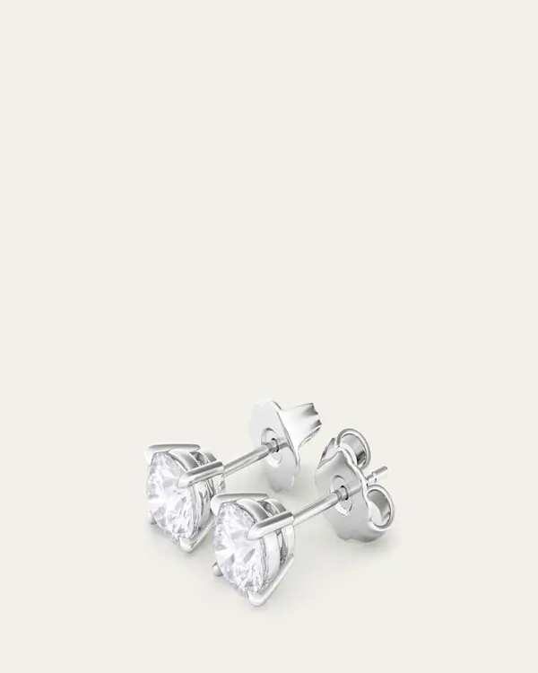 HAUTECARAT 18k Diamond Stud Earrings