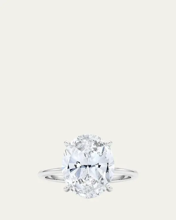 HAUTECARAT 18k Lab Grown Diamond Ring, 2.0tcw - Platinum