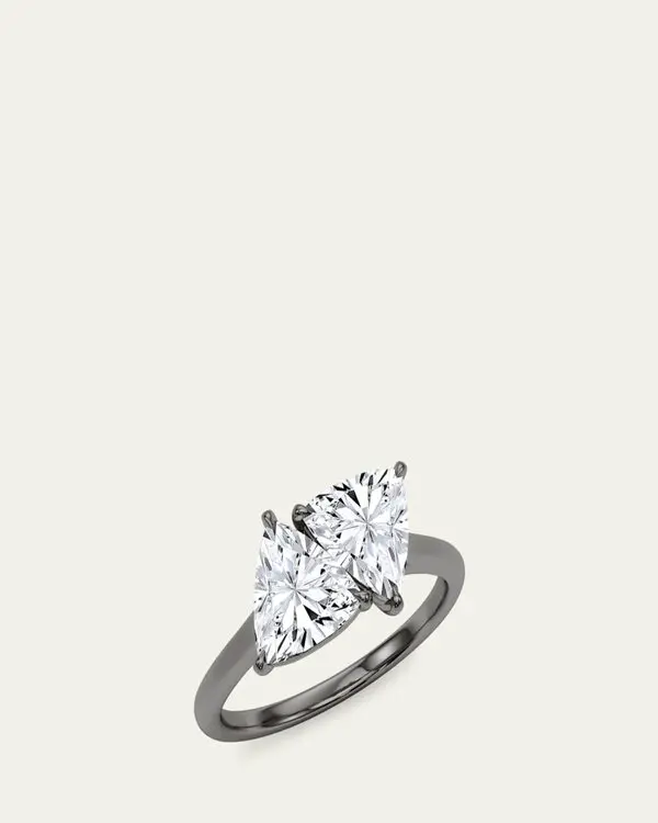 HAUTECARAT 18k Gold Twin Ring