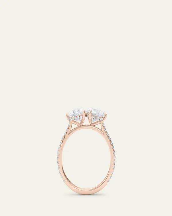 HAUTECARAT 18k Heart Lab Grown Diamond Ring