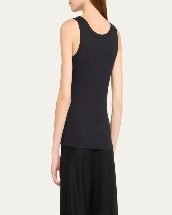 Hanro Ribbed Cotton Sleep & Lounge Tank