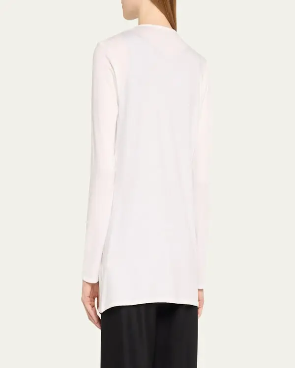 Majestic Filatures Soft Touch Open-front Cardigan - Black
