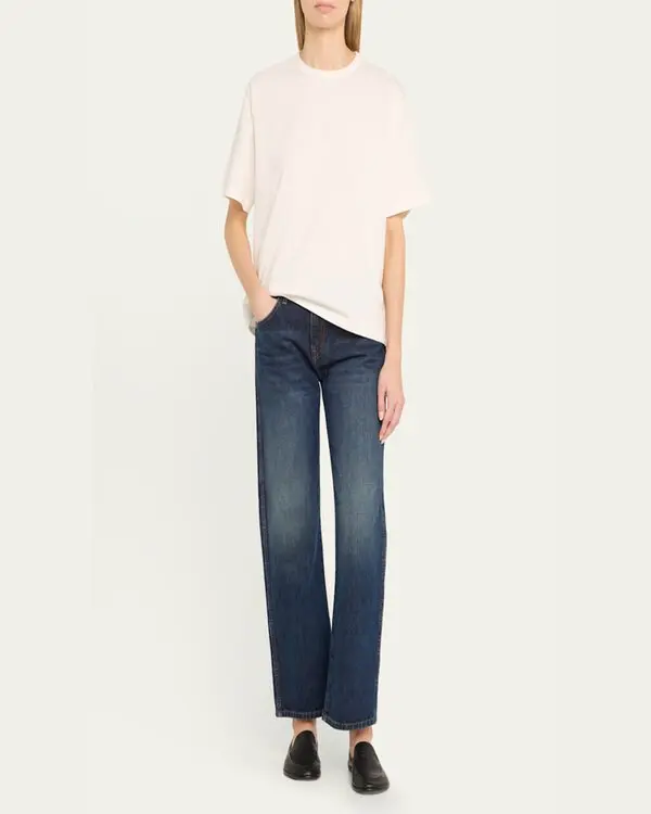 Studio Nicholson Short-sleeve Jersey T-shirt