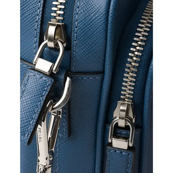 Prada Brand-plaque Saffiano Leather Shoulder Bag