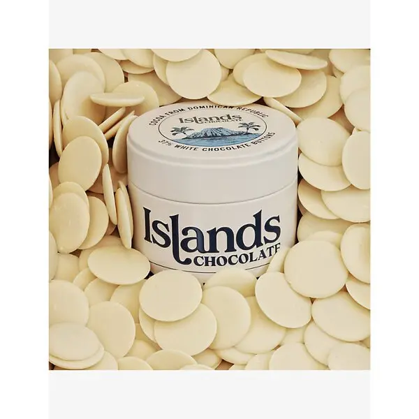ISLANDS CHOCOLATE 37% White Chocolate Buttons 200g