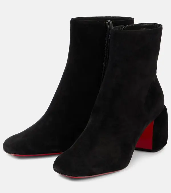 CHRISTIAN LOUBOUTIN Minny Booty 70 Ankle Boots - Black