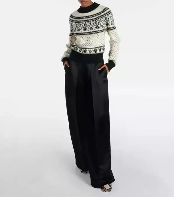 Khaite Guy Cashmere Sweater - White