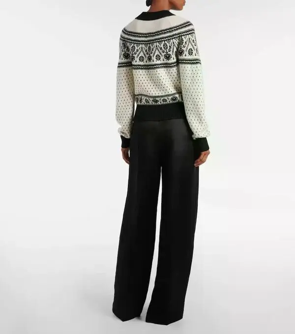 Khaite Guy Cashmere Sweater - White