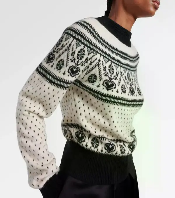 Khaite Guy Cashmere Sweater - White