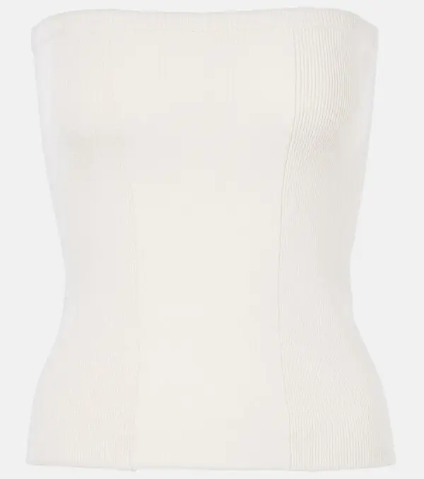 LISA YANG Ami Cashmere Bandeau Top