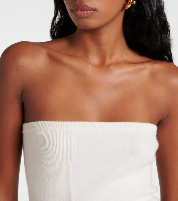 LISA YANG Ami Cashmere Bandeau Top