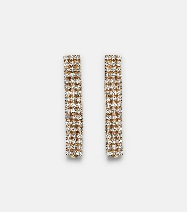 Shay Jewelry 18kt Hoop Earrings With Diamonds - Gold