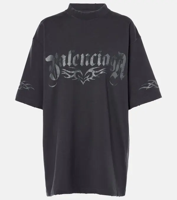 Balenciaga Logo Oversized T-shirt
