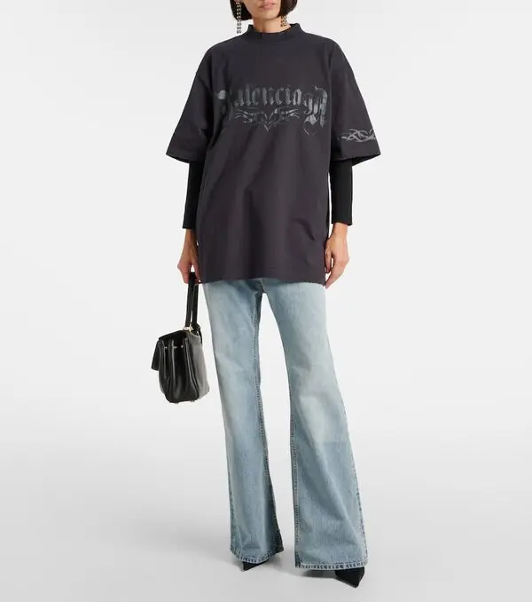 Balenciaga Logo Oversized T-shirt