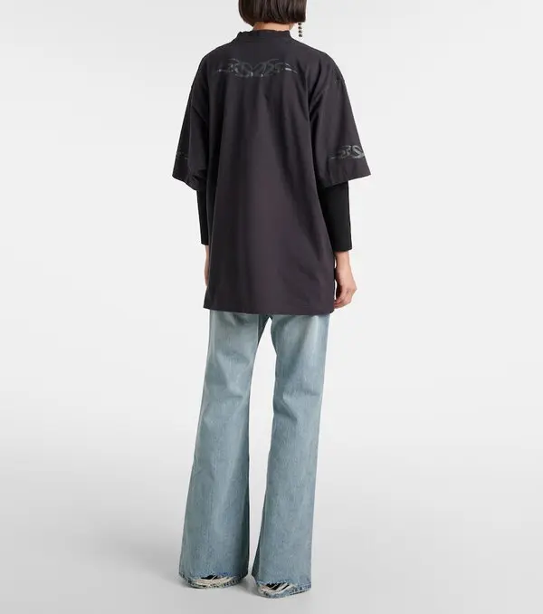 Balenciaga Logo Oversized T-shirt