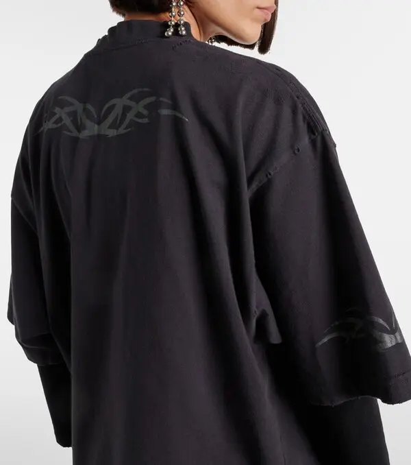 Balenciaga Logo Oversized T-shirt