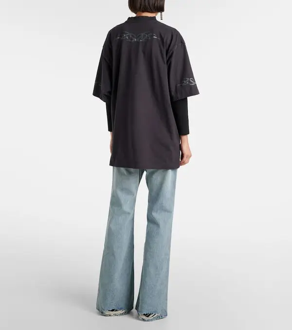 Balenciaga Logo Oversized T-shirt