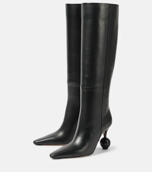 Jacquemus Bisou Knee-high Leather Boots