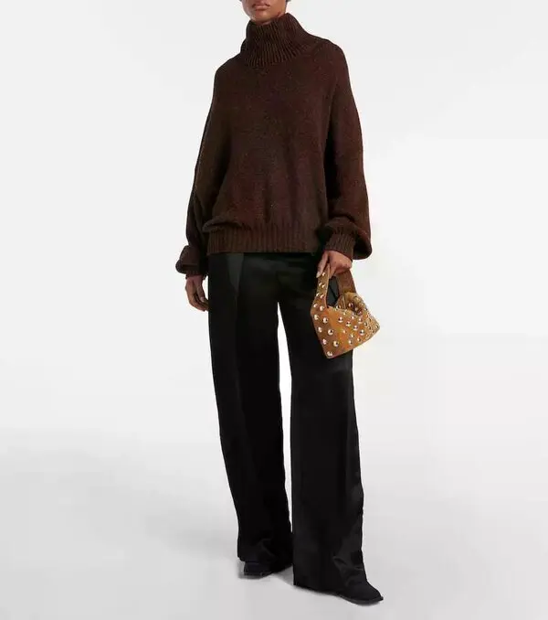 Khaite Morris Cashmere-blend Sweater - Brown