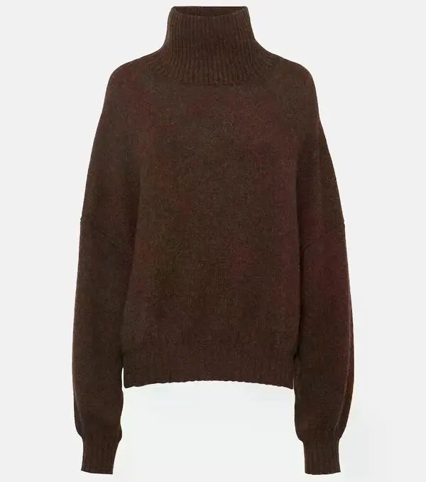 Khaite Morris Cashmere-blend Sweater - Brown